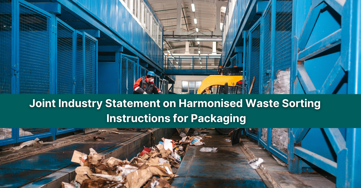 Joint Industry Statement on Harmonised Waste Sorting Instructions for ...